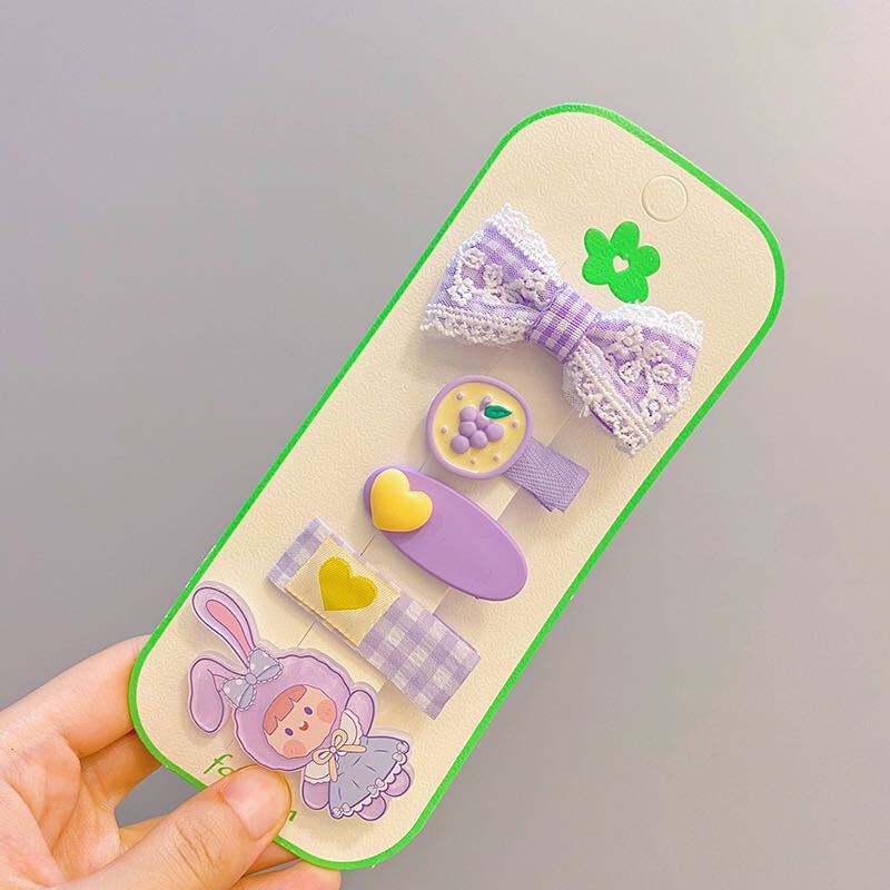 Set of 5 hair clips – BabyMonk